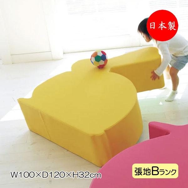 キッズベンチ、椅子、スツール、キッズコーナー用家具ウサギ/張地Bランク動物たちのシルエットがそのままベンチになりました動物たちが明るく楽しげな空間に演出してくれます芯材にはポリエチ発泡を使用しているので、安全でとても軽量です子供部屋での利用...