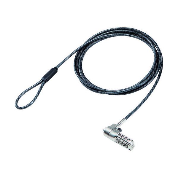 ＥＬＥＣＯＭ　セキュリティワイヤーロック　２．５×６ｍｍJAN4549550100410メーカーエレコム（株）ブランドＥＬＥＣＯＭ原産国台湾特長●キー不要の4桁ダイヤル、スリムヘッドタイプを採用！薄型ノートパソコン・液晶モニタ・タブレットな...
