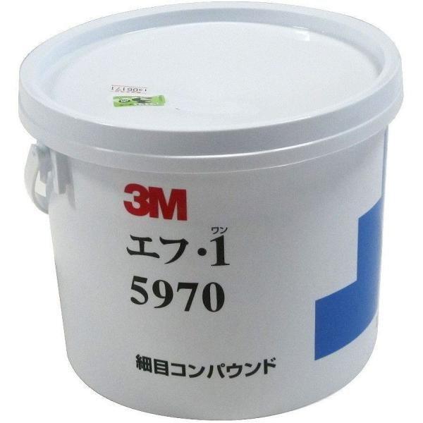 スリーエムジャパン(3M) - エフ・1 5970 細目コンパウンド(2.8kg)詳細は準備中です。お問い合わせください。
