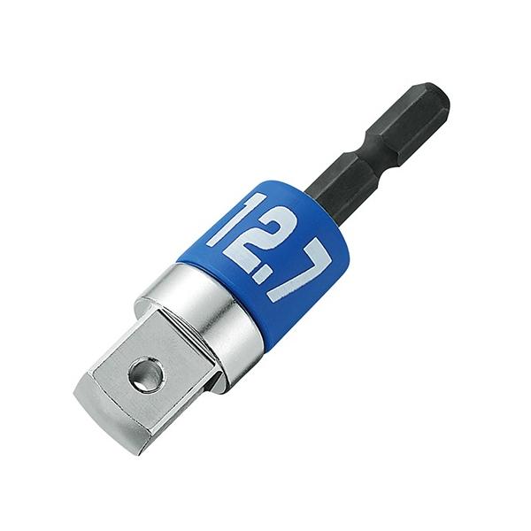 軸折れに強い18V対応インパクトソケットアダプターです。【用途】パワーが強い電動工具機種(14.4V・18V)に最適。【機能】・ねじれ応力を緩和し、耐久性2倍(当社比)、18V機種に対応しています。・インパクト用ソケットを安全に接続する為、...