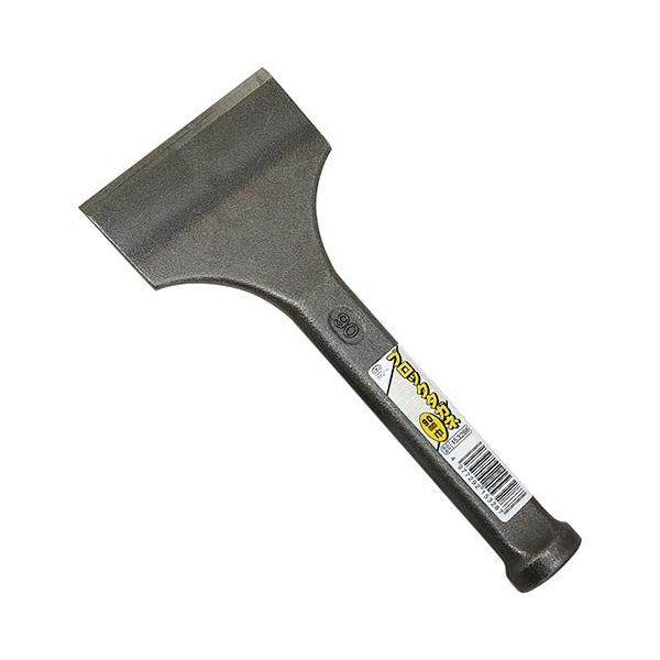 特殊熱処理加工により統一された品質を確保しています。【用途】ブロック・レンガ割り作業及び、ボルト切断及びスポットはがし作業。【機能】・鉄板の切断、平タガネとして使用できます。・ピータイルのハガシ及びスクレッパーとしても使用できます。【仕様】...