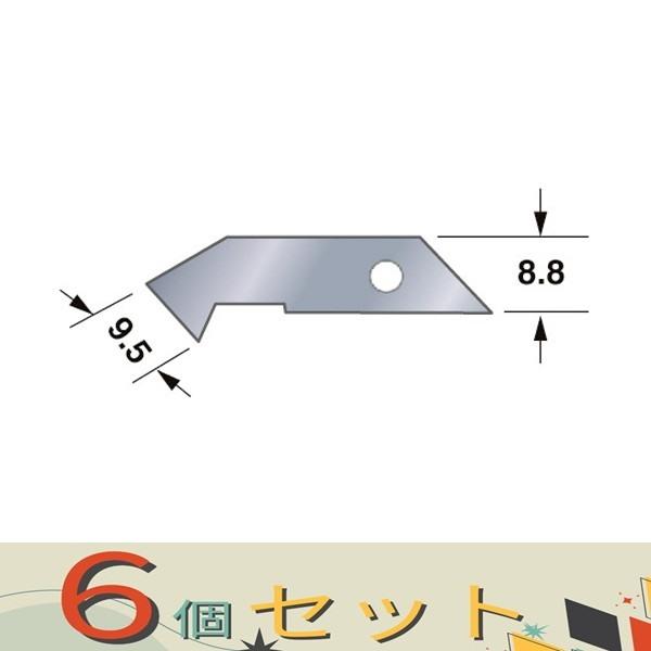 プラスチックカッター用替刃です。【用途】プラスチック切断用カッター替刃。【機能】・プラスチックカッターの刃に付け替えられます。【仕様】●刃タイプ：プラスチックカッター用替刃。●5枚入り。●適合商品：プラスチックカッター。【材質】●材質：SK...