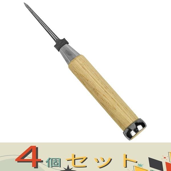 線引きに最適です。【用途】ケガキ作業等。【機能】・ケガキ作業・紙・ビニールへの穴あけに使えます。・玄能で叩ける木柄です。【仕様】●1本入り。【材質】●針：炭素工具鋼。●柄：木。【注意事項】※表示用途以外には使用しないで下さい。針先は鋭利です...