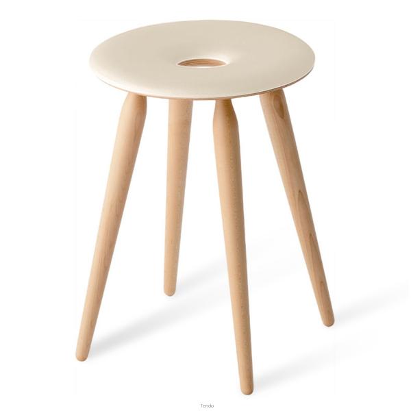Tendo 天童木工 木製 スツール おしゃれ 北欧 デザイナーズ直径320mm高さ450mmデザイナー：天童木工（加藤徳吉）