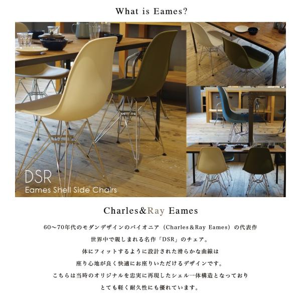 31色から選べる チャールズ&レイ・イームズ DSRシェルチェア イームズチェア Eames :interior-chair00019:KAGZ - 通販 - Yahoo!ショッピング