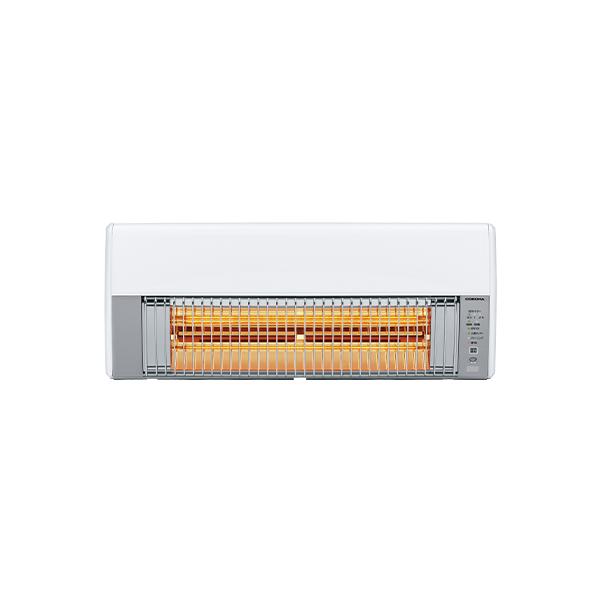 暖房出力 1215Ｗ電源 単相100V（50/60Hz）【本体】ヒーター方式：カーボンヒーター（600W×2本）適用面積目安：〜1.5坪外形寸法：高さ204mm×幅525mm×奥行178mmコード長さ：約2.5m質量：4.5kg【その他仕様...