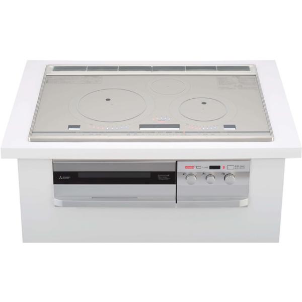 びっくリングIHビルトイン型3口びっくリング加熱とびっクリアオーブンを身近に。●加熱大きな鍋底も、ムラを抑えてすみずみまで加熱します。煮込み料理のまとめづくりや、大人数の焼き餃子、丸ごとの煮魚も大得意！●グリル「びっクリアオーブン」は三菱だ...