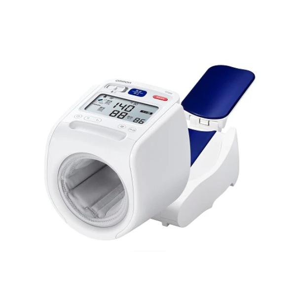 カフ開閉による電源ON/OFFカフを開けることにより電源が立ち上がり、従来品より測定までのステップ数を削減スライドスイッチ前回と同じ使用者が測定する場合、ユーザー選択不要。血圧確認機能血圧状態をわかりやすく文字でお知らせ。LCDサイズ拡大画...