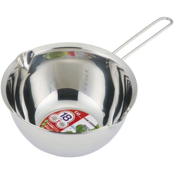 材質：ステンレススチール本体サイズ：317×201×91mm重量：292g生産国：中国【商品について】計量カップ代わりに使えるミニサイズ。注ぎ口付なので素材を別の容器に移すのに便利です。※一度に複数の商品をご購入の場合、一部商品が欠品してい...