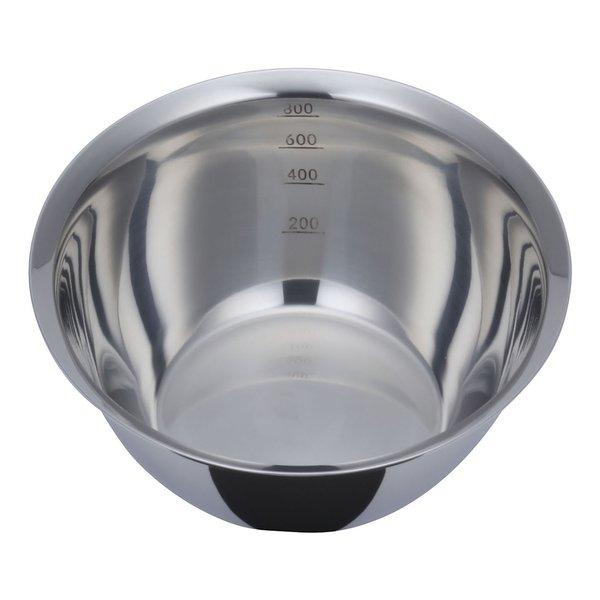 中の材料がこぼれにくく、まぜやすい深型タイプ。安定感のある広い底面。材料の量が一目でわかる目盛り付き。 【 爆買 】