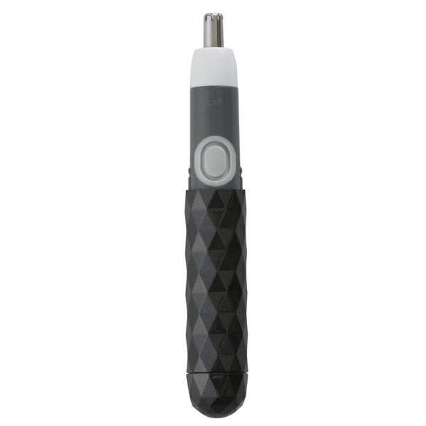業界最小レベルのスリム形状!(直径6.0mm)　鼻腔だけでなく、お顔の細かい部分や耳毛のお手入れにも最適なスリムヘッドタイプのシェーバーです。スリットの高さを上げることでカット部をより先端に近づけることが可能となり、鼻腔の奥にぐいぐい差し込...