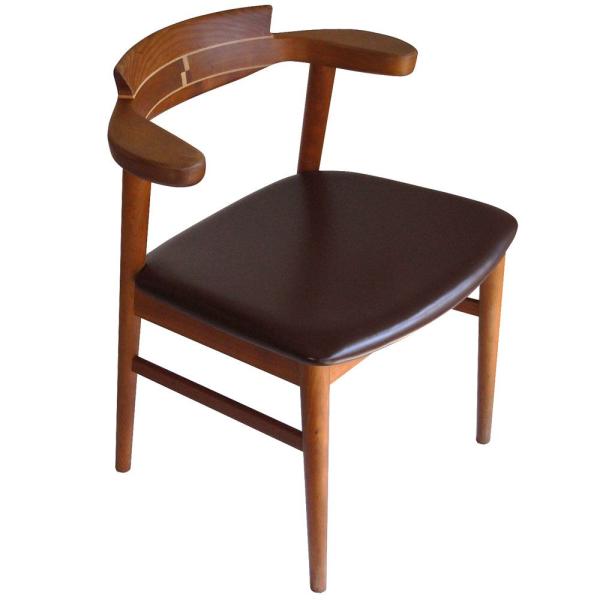 【受注生産：約3週間〜】腰にやさしいイス　Awaza（アワザ）チェリー材・革張は、長時間イスに座ることを考えた、日本人のための、健康をサポートする身体にやさしいイスです。人間工学から日本人の体型をふまえ、家庭や施設などで長時間座る人のために...