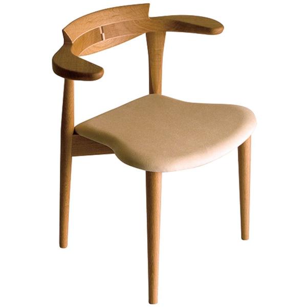 【受注生産：約3週間〜】腰にやさしいイス　Awaza（アワザ）2ナラ材・布張は、長時間イスに座ることを考えた、日本人のための、健康をサポートする身体にやさしいイスです。人間工学から日本人の体型をふまえ、家庭や施設などで長時間座る人のためにデ...