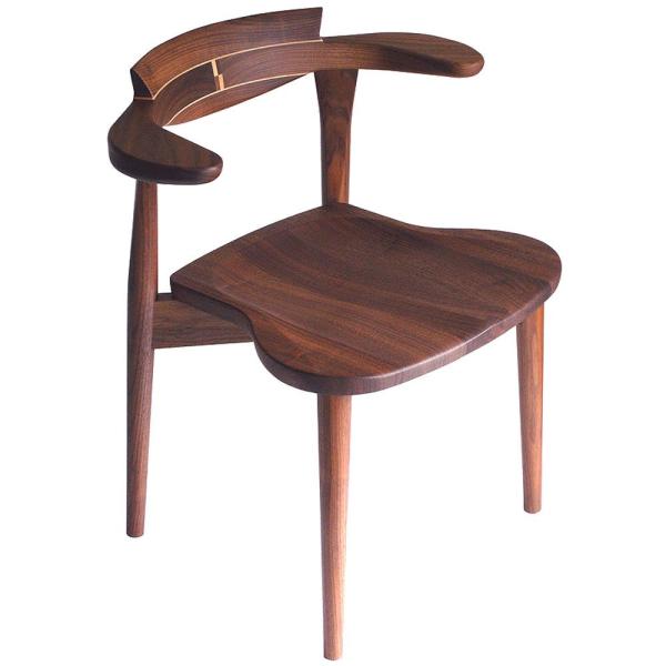 【受注生産：約3週間〜】腰にやさしいイス　Awaza（アワザ）2 Itaza（板座）ウォールナット材は、長時間イスに座ることを考えた、日本人のための、健康をサポートする身体にやさしいイスです。人間工学から日本人の体型をふまえ、家庭や施設など...