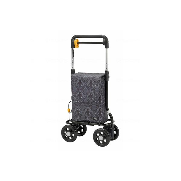 キャスターの仕様は、反射板付き、前輪左右45°の可動式、後輪固定となっております。