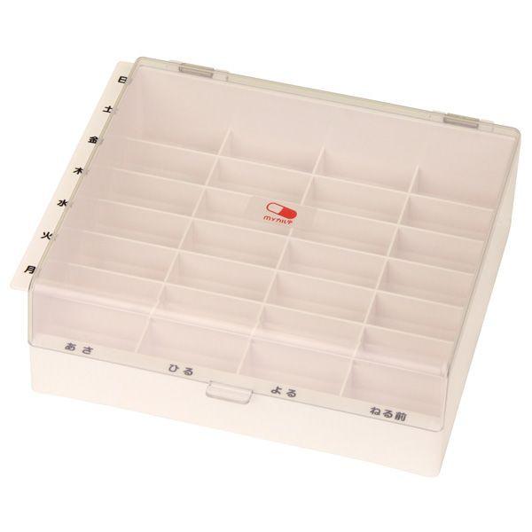 ●サイズ／幅25×奥行22.8×高さ8.2cm●重さ／545g●材質／ABS●1日4回×1週間メーカー：幸和製作所