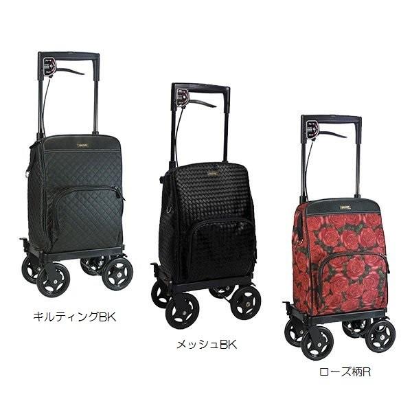 【送料無料(沖縄・離島宛等、一部地域除く)】●サイズ／幅24×奥行36.5×高さ72〜84（4段階／4cm）cm●車輪サイズ／前輪12×後輪12cm●重さ／約2.5kg●バッグ容量／約12L●積載荷重／8kg●材質／本体：アルミパイプ（粉体...