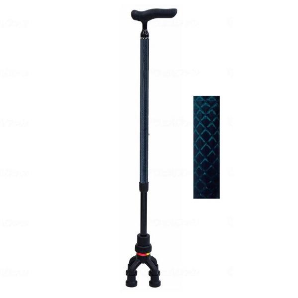 ●サイズ／長さ66.5〜92cm（11段階／約2.55cm）、グリップ長さ：12.3cm、ベース部：幅10×奥行10cm●パイプ径／上部：約2.4cm、下部：約2.0cm●重さ／約490g●材質／本体：カーボン、ベース：ナイロン樹脂、グリッ...