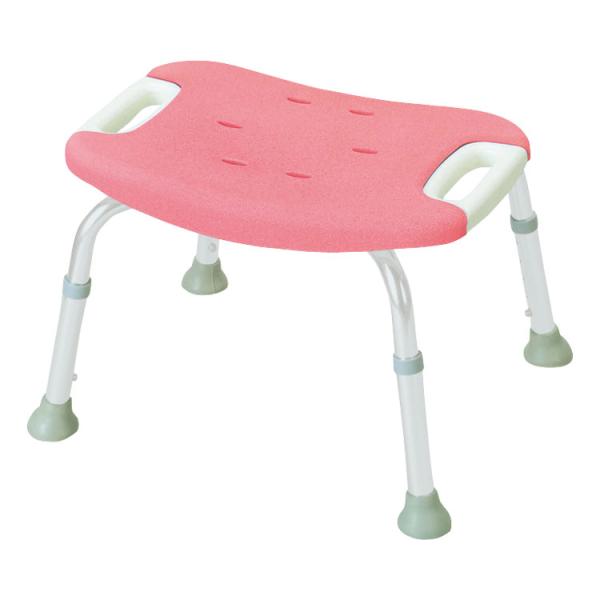 ●サイズ／幅52×奥行51×高さ35〜45cm、座面：幅50×奥行32.5cm、座面高：35〜45cm（5段階／2.5cm）●重さ／2.5kg●材質／座面：ポリエチレン、ソフト座面：EVA樹脂、パイプ：アルミ、ゴム脚：合成ゴム●最大使用者体...