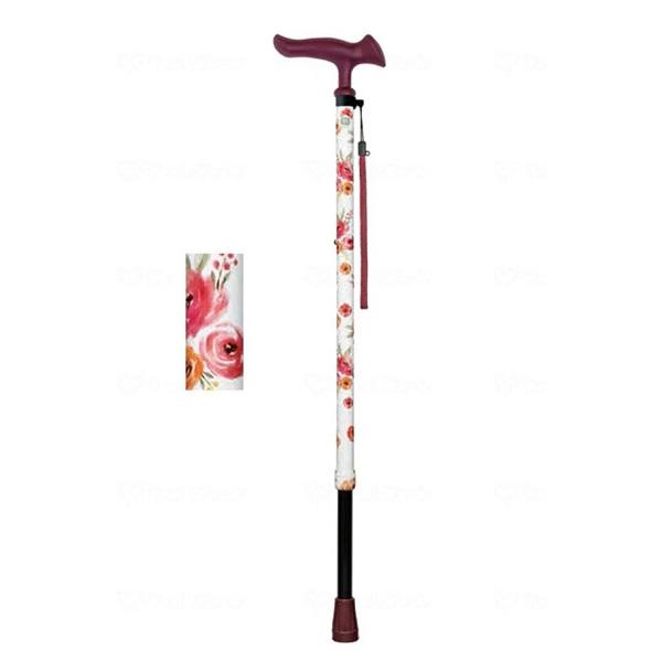●サイズ／長さ約66.5〜89cm（10段階／2.5cm）、グリップ長さ：約12cm、ゴムチップ底径：約3cm●パイプ径／上部：1.9cm、下部：1.6cm●重さ／約270g●材質／グリップ：ポリプロピレン・エラストマー、シャフト：アルミ、...
