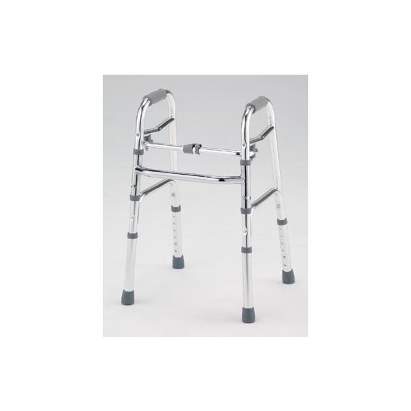 ●サイズ／幅45.5〜47×奥行40〜43.5×高さ62.5〜75cm、折りたたみ時：奥行12cm、ハンドル内幅：31cm●重さ／2.3kg●材質／本体：アルミ、スチール●標準機能／折りたたみ、ハンドル高さ調整（6段階／2.5cmピッチ）メ...