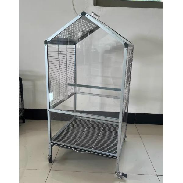 【鳥の性質を満足させる】鳥かごは広々としていて、頑丈で耐久性があります。 愛鳥の日常をより豊かに。 厚さ1mmのステンレススチールケージメッシュ素材は、オウムが自由に登るのにさらに役立ちます。 登山は本能的で自然な本能です。【お手入れ簡単】...