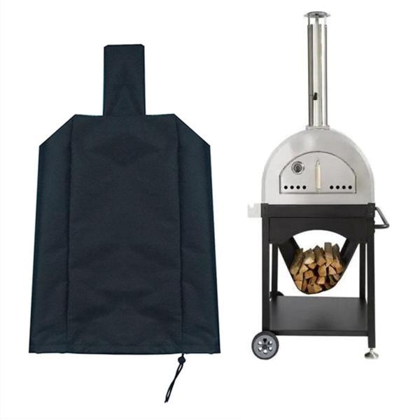 ?【Ageproof 210dコーティングされたシルバーポリエステル生地】strong210dコーティングされたシルバーポリエステル生地に防水性と防塵性のコーティングが施されたピザオーブンカバーは、雨、雪、ほこり、汚れに対する信頼性の高いバ...