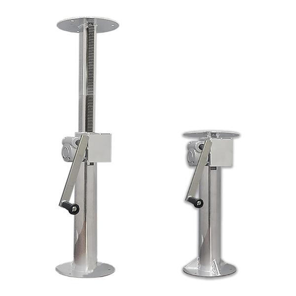 【高品質素材】このキャビネットジャッキは高品質のステンレス鋼製で、耐久性と防錆性に優れています。高硬度で長期間の使用に耐え、変形しにくく、最大耐荷重は150kgです。一人でもキャビネットを持ち上げ、両手を自由にすることができます。【長さ調節...