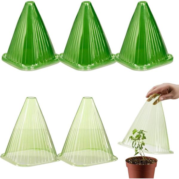 【多機能保護装置】: ガーデニングプロテクターは、種子、花、植物、野菜を霜や太陽の損傷から効果的に保護できる多機能保護装置です。 同時に、化学薬品を使用せずにを忌避し、植物の健全な生育環境を提供します。【 光透過率】：植物保護具は透明なペッ...