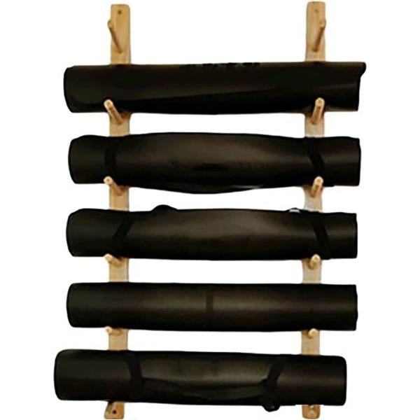 ? 木製素材：無垢材を使用したヨガマットラックは、安定性と耐久性に優れ、傷がつきにくく、長持ちします。? 滑りにくい：ヨガマットやフォームローラーが転がり落ちないように、横棒を少し上に傾けました。? ホーム/ジムオーガナイザー：このヨガマッ...