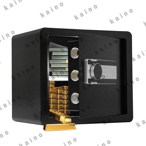 【28.8Lの収納容量】切手から大切な本、お金、カメラのレンズまで、さまざまな貴重品を保管して保護できます。取り外し可能な棚も付いているので、用途に合わせて収納量を簡単に調整できます【壁に固定可能】背面には4つの穴があり、付属の固定ボルトを...