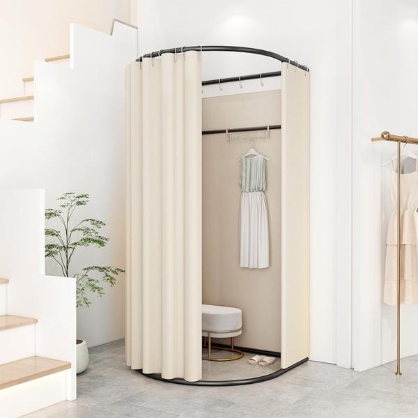 【プライバシー保護】厚みのあるリネン素材は、外光やほこり、湿気などを効果的に遮断することができます。リネン素材は肌触りが良く、耐摩耗性、耐久性に優れ、自然にドレープができ、洗濯機で洗うことができます。これにより、プライバシーを完全に保護し、...