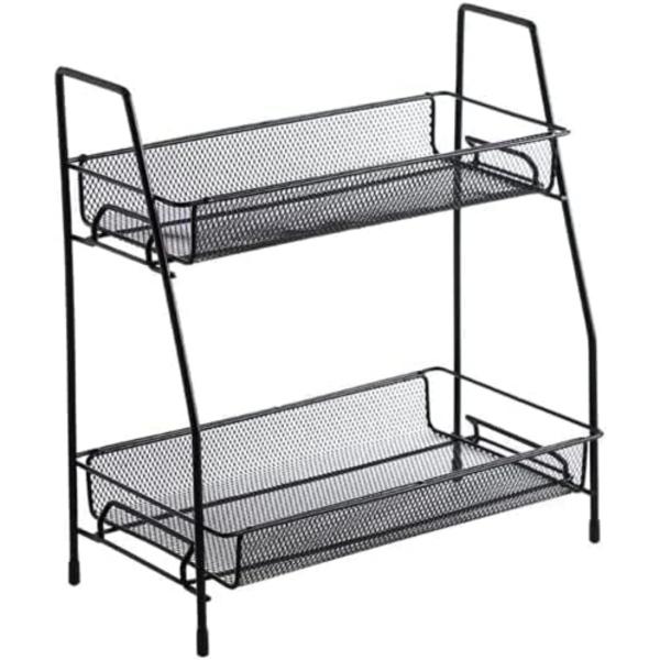 1、2層スペースは、より多くのものを収納し、スペースを節約し、スペースの使用を増やし、家をよりきれいにすることができます2、キッチンには調味料、壺、スプーン、食器を収納し、キッチンのスペースを節約してキレイに美しくし、スペースの利用率を高め...