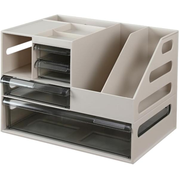 【商品詳細】サイズ:34*25.5*24.5cm。材質:良質PP材質で。耐?性、防水性があり、汚れに強く清潔で。耐荷重が強く、変形しにくく、耐久性があり、安定感もアップします!色:白、グレー、カーキ。【大容量&amp;amp;収納力抜群】複...