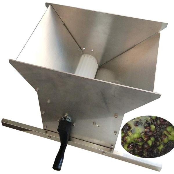 HCTOOL 粉砕機素材：304ステンレス鋼+ナイロン歯車、重量7kg 優れた破砕効果、耐食性、清掃が簡単、耐久性手回し粉砕機：簡単な操作、速度を手動で自由に制御。短時間であブドウ、イチゴ、ブルーベリー、クワなどの果実を粉砕できます。時間と...