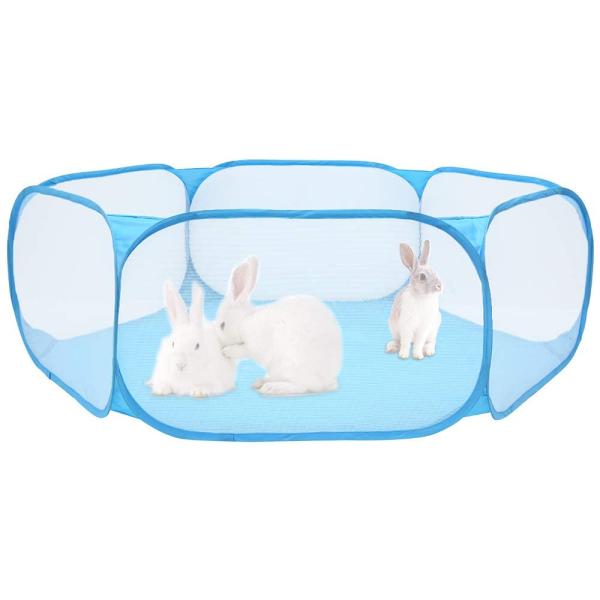 ??「組み立て簡単！すぐに遊べる！」室内飼いペットの運動不足・ストレス解消に！小さいペットを遊ばせるためのペットサークルです。普段お使いのペットケージのお掃除中にも◎ワンタッチでサッと広げて簡単に組み立てられるのが魅力！底面がポリエステル素...