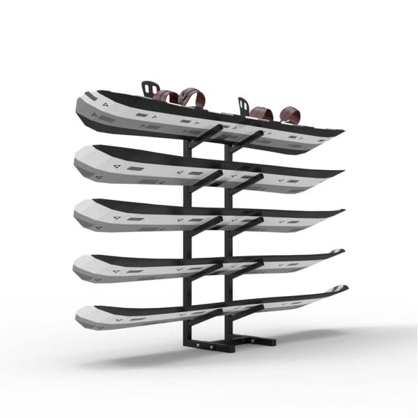 【耐久性の金属構造】ヨガマットラックは、耐久性と防錆性に優れた高品質のコーティングされた鋼を使用しています。5枚のスノーボードを収納できます。屋内または屋外で使用できます。（注：製品にはマットは含まれていません）【自立型ヨガマットホルダー】...