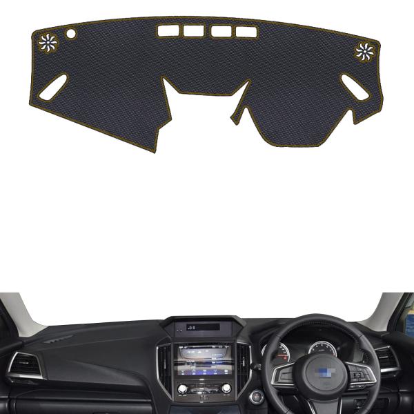 【適合車種】：スバル フォレスター SK系(2018年7月~現行)/XV GT系(2017年5月~現行) インプレッサスポーツ(Impresa Sport) GT系(2016年10月~) 車種専用設計なので、ダッシュボードマット 違和感なく...