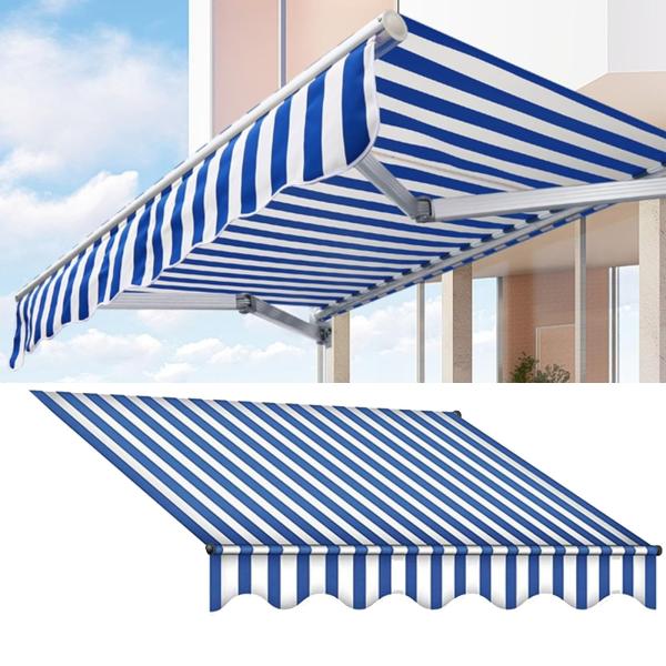 ?100% ポリエステル 注意: (伸縮ポールと付属品は含まれていません。別途購入する必要があります)。?納品数量と内容 注: このオーニング トップは、メイン生地 1 枚とバランス 1 枚で構成されています。納品にはフレームは含まれません...