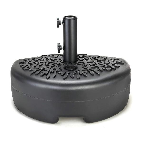 ガーデンパラソル パラソル 半円パラソル (約)270cm 折り畳み式のガーデンパラソル 大型 撥水加工 UVカット 日焼け止め 庭/バルコニー/キャノピーテント用クラン