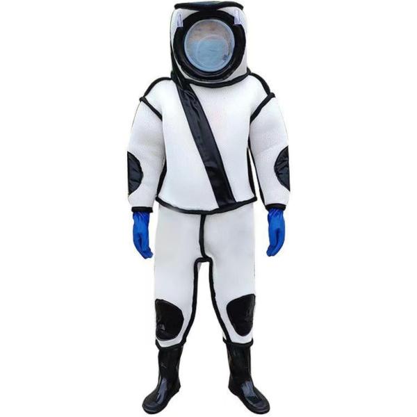 【高い防刺傷性能】：厚手の素材を採用、最も刺されやすい屈折部（肘・膝・脇）と肩、背中に厚みのある当社独自の特殊パッド採用。毒針の貫通をシャットアウト。【通気性抜群】：3D立体ナイロン素材で作り、通気性が良く、暑い時の駆除も安心でき、着た感じ...