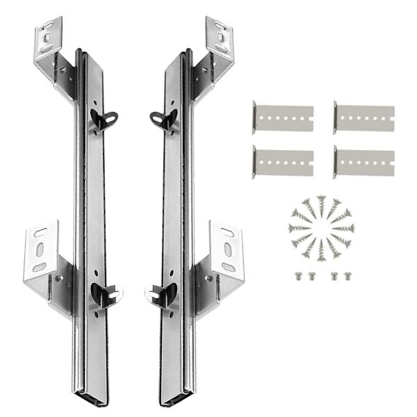 ?全金属レール：厚さ1.5 mmの冷間圧延鋼金属、表面亜鉛めっき、防錆、耐摩耗、安定性が強く、荷重能力が強く、安定して揺れない。1対あたりの最大荷重力は60 kgである。?ボールガイド：ボールベアリング、二列ソリッドボールベアリング、静かで...
