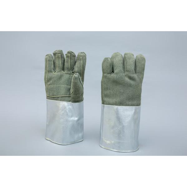 【高い耐熱性】 耐熱温度:500-650℃（連続作業）、1000-1100 ℃（断続作業）、 耐熱グローブは500〜1100Ｃ°の高熱まで対応できます。フィット感にも優れ、さっと着けたり脱いだりもし易い【多目的性】手袋は耐火性と耐燃性に優れ...