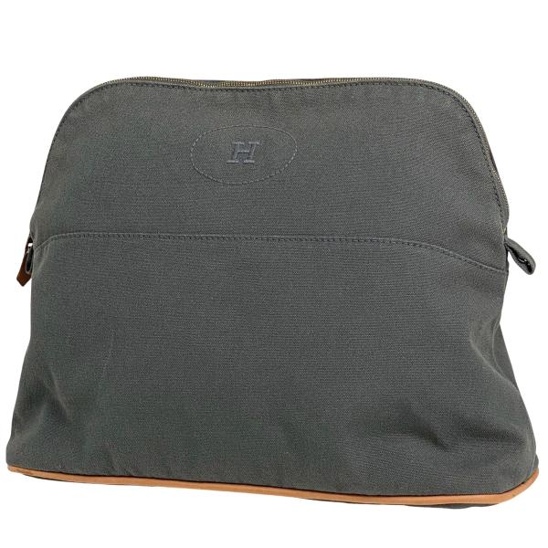 【ブランド名】エルメス/HERMES【ブランド状態ランク】ランクB【タイプ】ボリード ポーチ GM【ライン】Hロゴ トラベルポーチ【対象】レディース【幅】約(底)30cm【高さ】約(中央値)23cm【奥行き】約11cm【素材】キャンバス、レ...