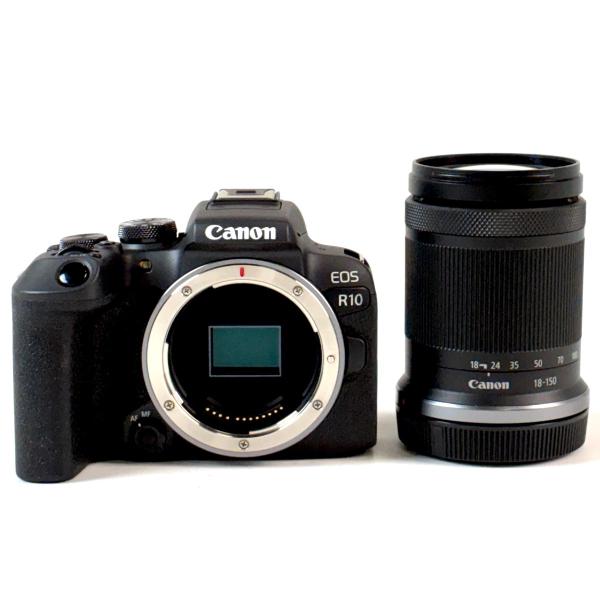 【メーカー名】Canon【製品名】EOS R10 RF-S 18-150 IS STM レンズキット【カメラ種類】デジタル ミラーレス 一眼カメラ【カメラ付属品】バッテリー、充電器、ストラップ、ボディキャップ、ホットシューカバー、フロントキ...