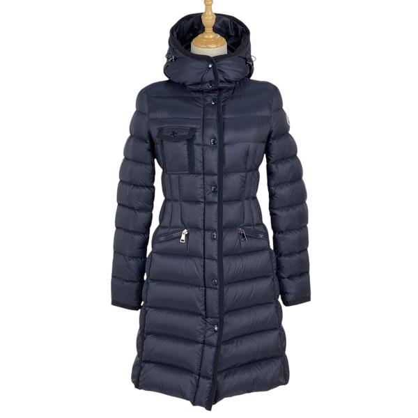 【ブランド名】モンクレール/MONCLER【ブランド状態ランク】ランクB【タイプ】エルミンヌ ダウンコート【ライン】HERMINE 防寒 ロング【対象】レディース【表記サイズ】O【サイズ詳細備考】肩幅：約38cm、袖丈：約59.5cm、身幅...