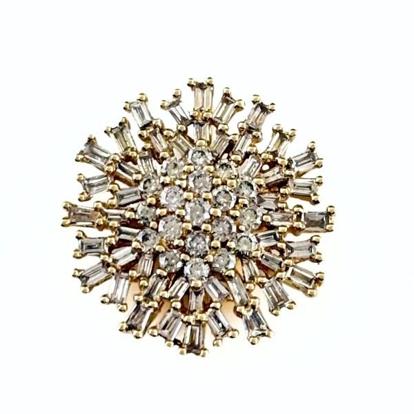 【ブランド状態ランク】ランクAB【タイプ】メレダイヤ ペンダントトップ【ライン】YG イエローゴールド【対象】レディース【総重量】約2.4g【素材】K18、ダイヤモンド【トップサイズ】約15.1×15.0mm【バチカン内径】約2.6×2.0...