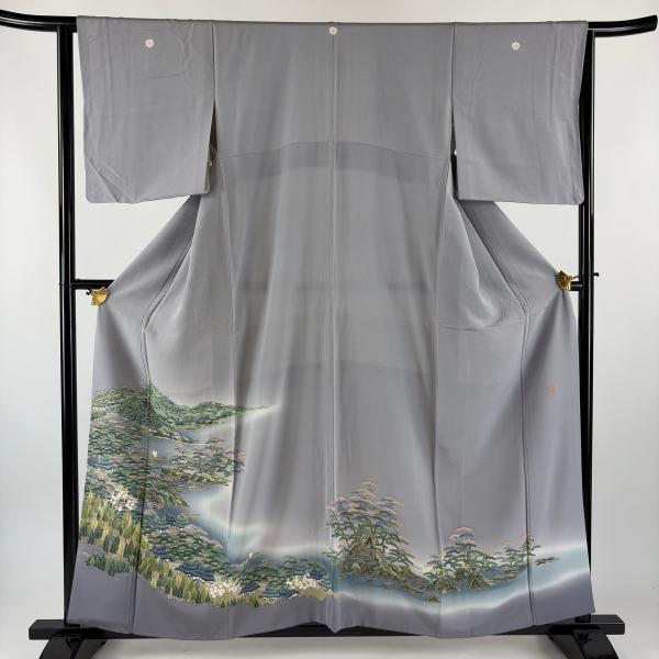 【着物ランク】秀品【素材】正絹【身丈】約159cm【裄丈】約63cm【袖丈】約47.5cm【袖幅】約33cm【前幅】約25.5cm【後幅】約31.5cm【サイズ】S【着物仕立て】袷【着用時期】10〜5月【コメント】既婚、未婚問わず着用できる...