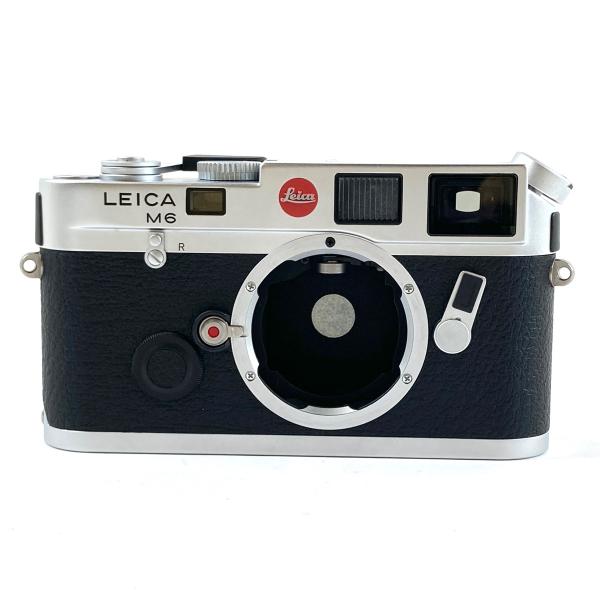 【メーカー名】LEICA【製品名】M6 シルバー ボディ【カメラ種類】フィルム レンジファインダーカメラ【カメラ付属品】外箱、取扱説明書、ボディキャップ【ブランド状態ランク】ランクB【コメント】【外観】僅かなスレやキズ、若干の汚れがあります...