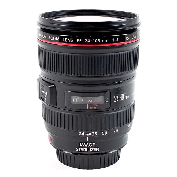 【メーカー名】Canon【製品名】EF 24-105mm F4L IS USM【レンズ種類】一眼カメラ用レンズ（オートフォーカス）【カメラ付属品】フロントキャップ、リアキャップ【ブランド状態ランク】ランクB【コメント】【外観】僅かなスレやキ...